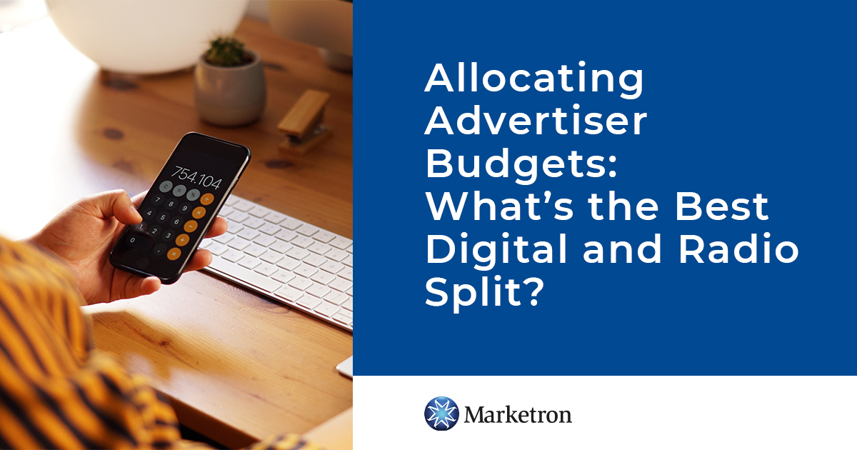 Advertiser Budgets Radio and Digital Split | Aspire