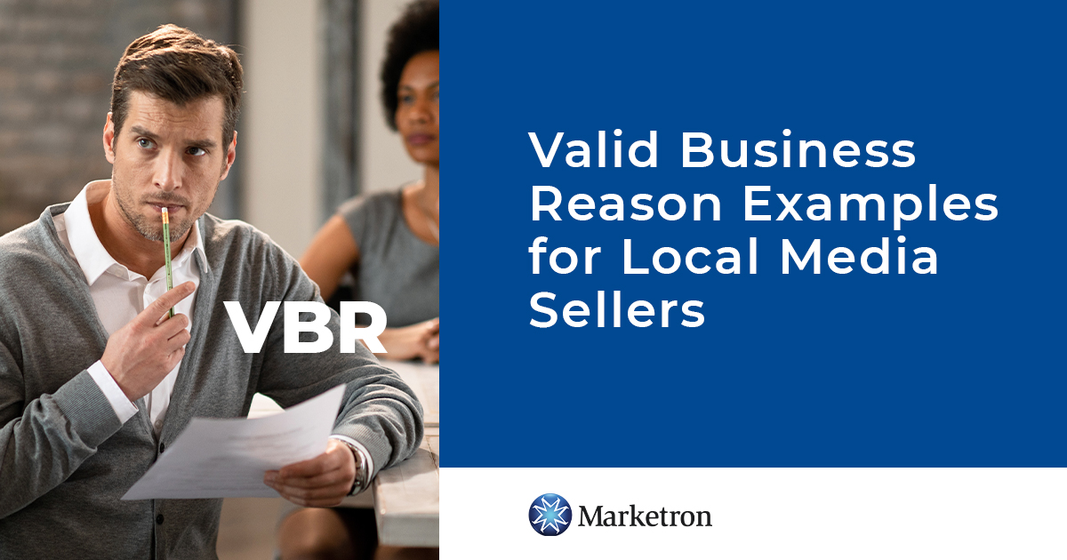 Valid Business Reason Examples for Media Sellers | Aspire